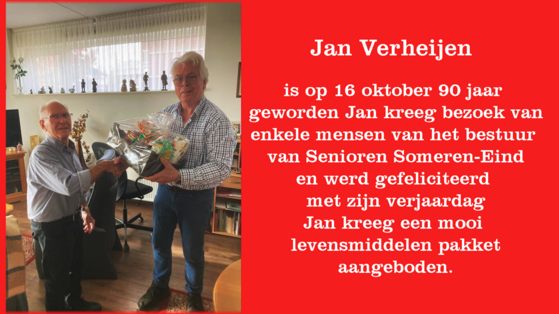 alle 90 jarigen - KBO Someren Eind